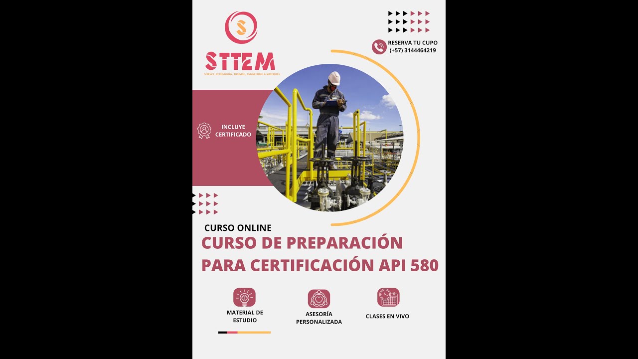 PREPARACIÓN PARA CERTIFICACIÓN API 580. - YouTube