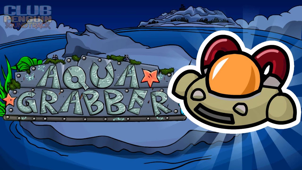 Club Penguin Music OST: Aqua Grabber - Clam Waters Theme 2012 - YouTube
