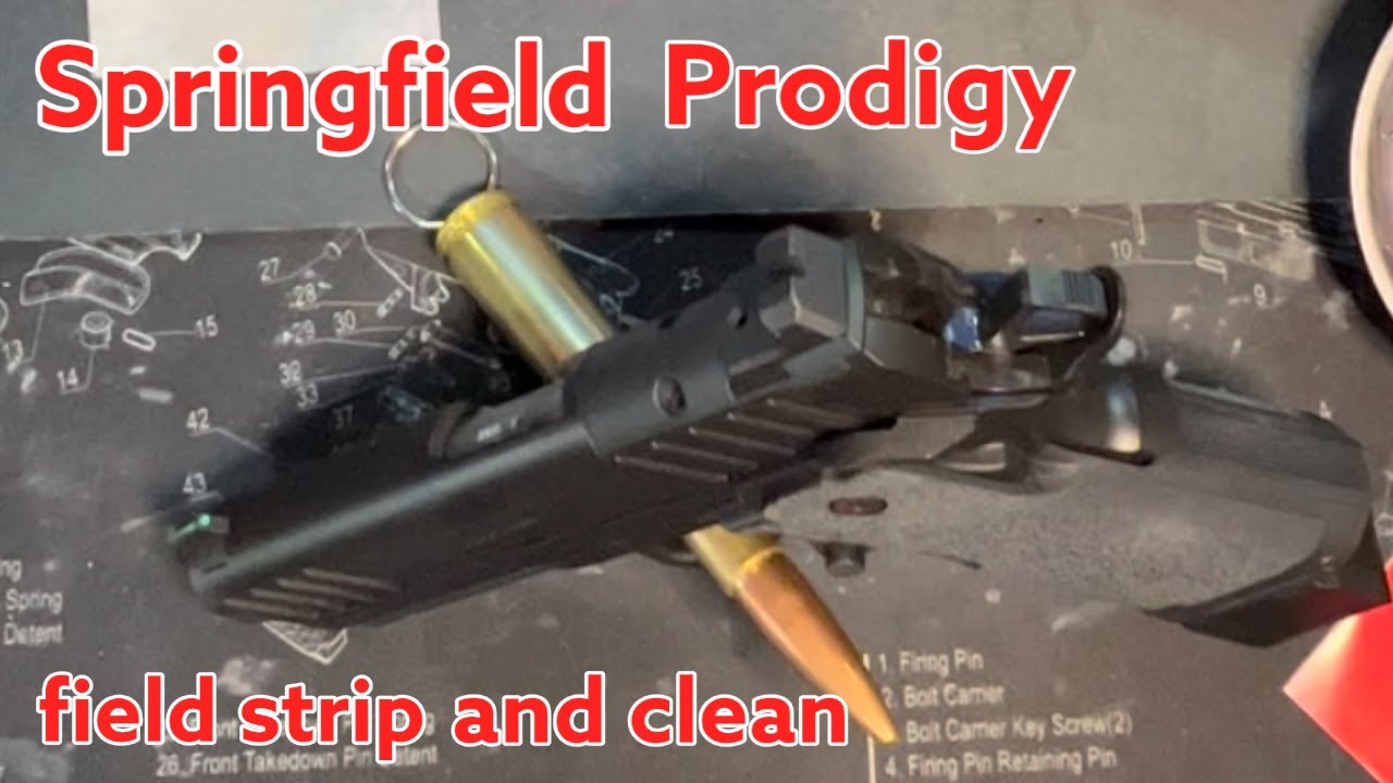 How To Field Strip And Clean Your Springfield Prodigy - YouTube