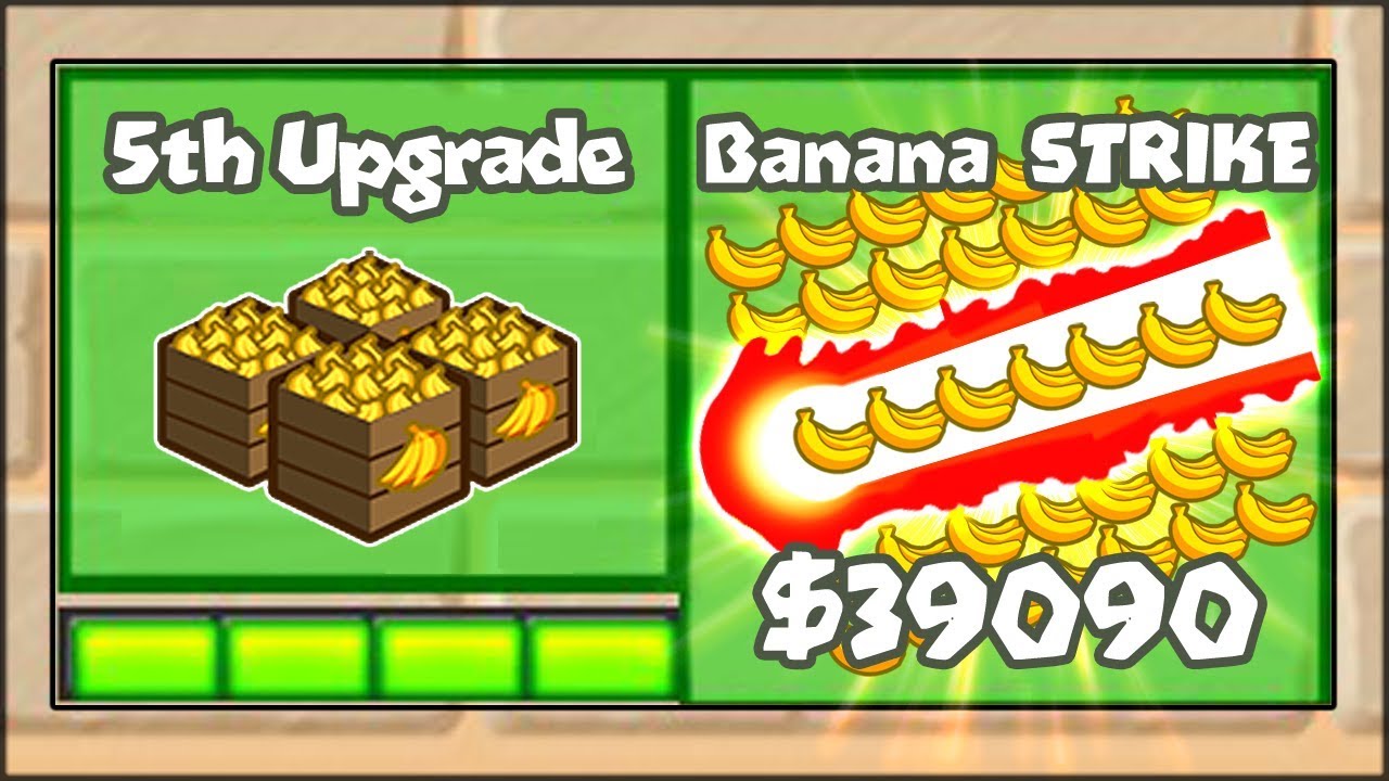 5TH TIER UPGRADES MOD - THE BANANA FARM STORM | Bloons TD Battles Hack ...