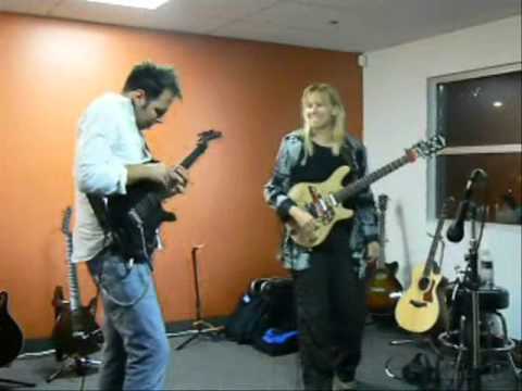 Jennifer Batten and Dave Martone: live - YouTube