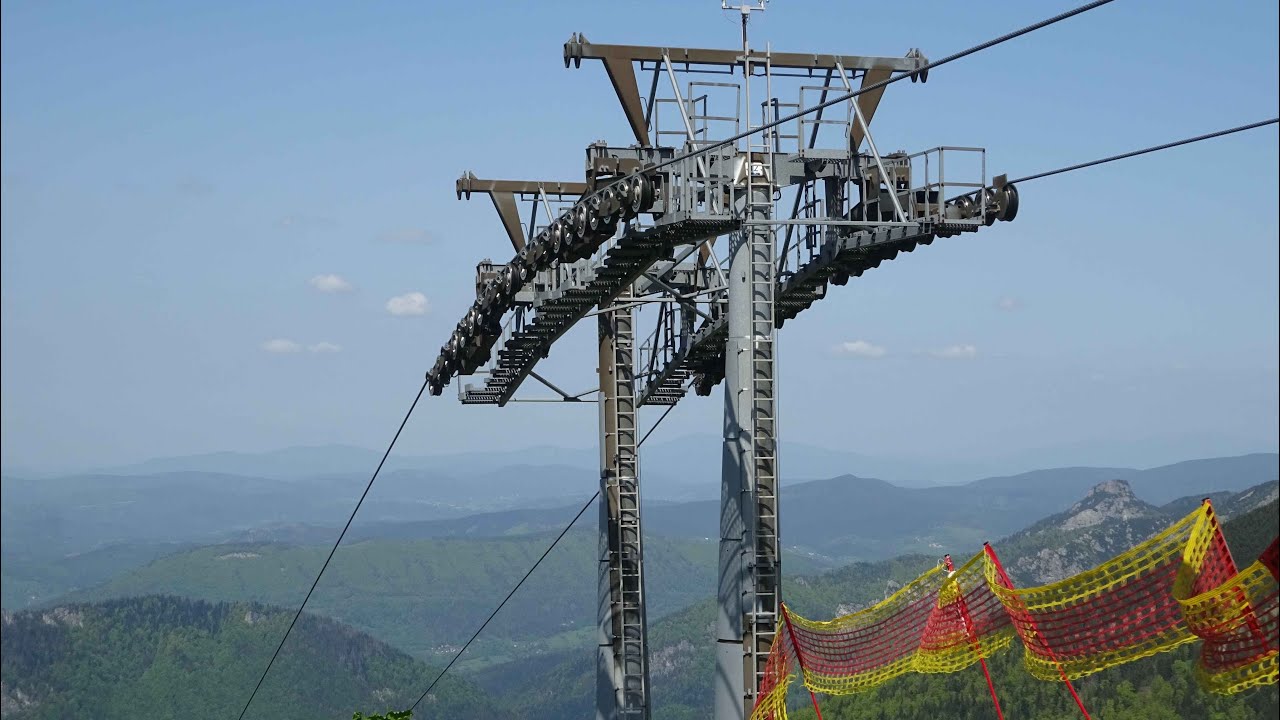 Lanová dráha: Vrátna - Chleb [Doppelmayr 8-MGD] - YouTube