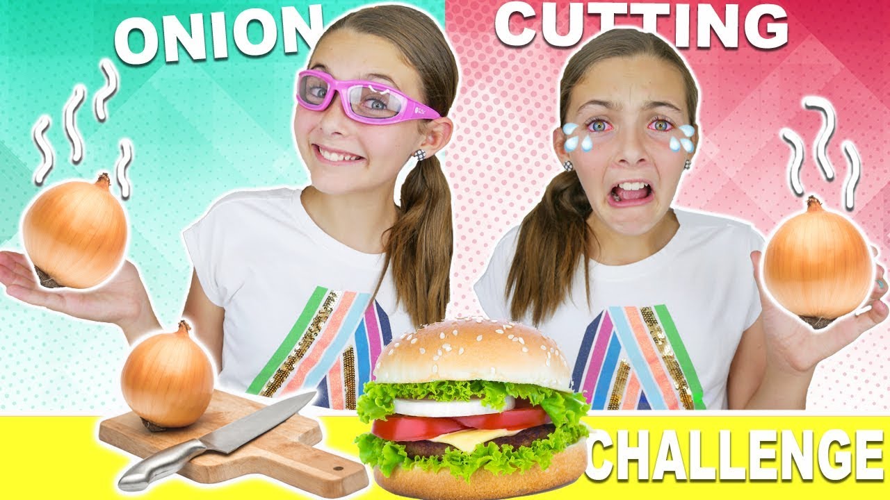 Onion Cutting Challenge | Kids Cooking & Chef Goggles - YouTube