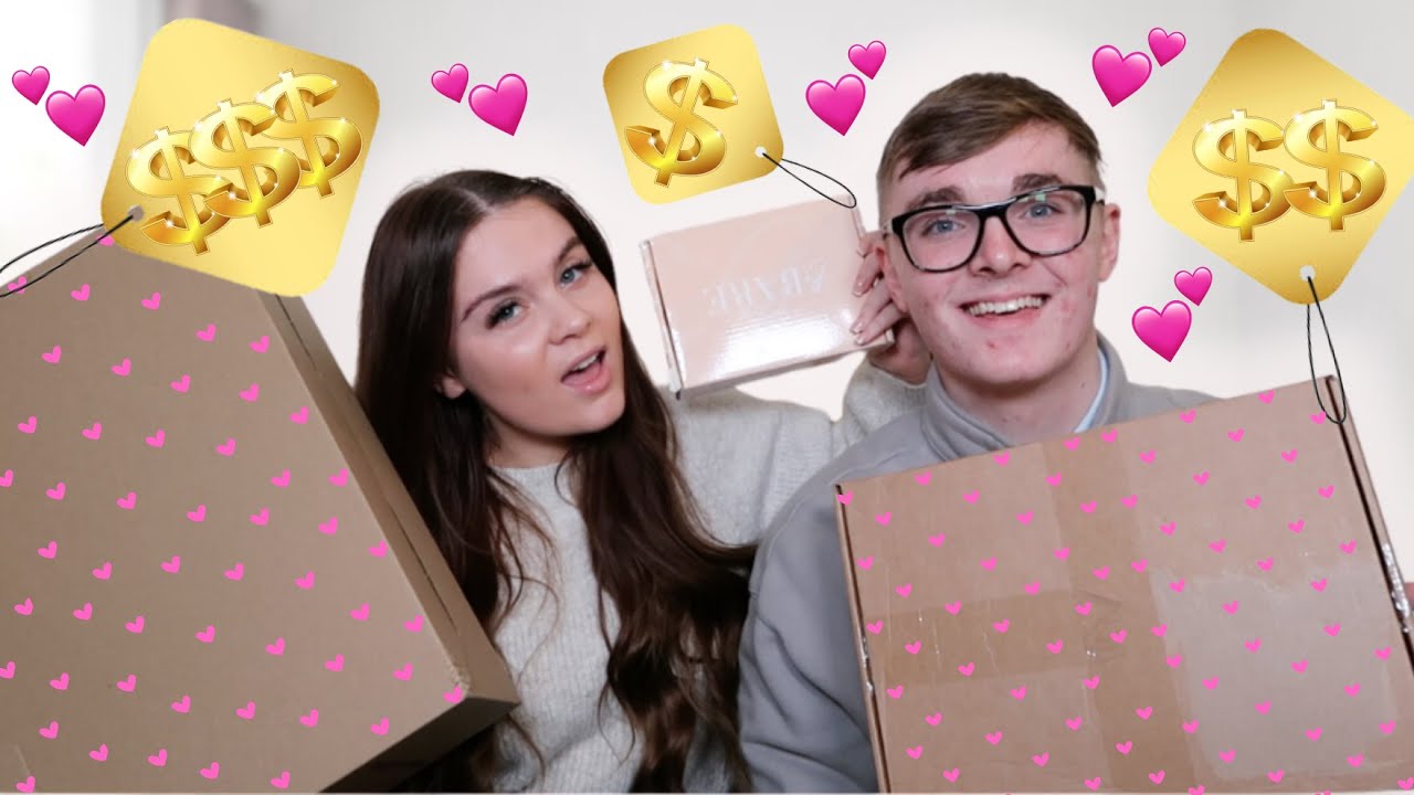 Unboxing VALENTINES Mystery Boxes *CHEAPEST Box VS MOST EXPENSIVE Box ...