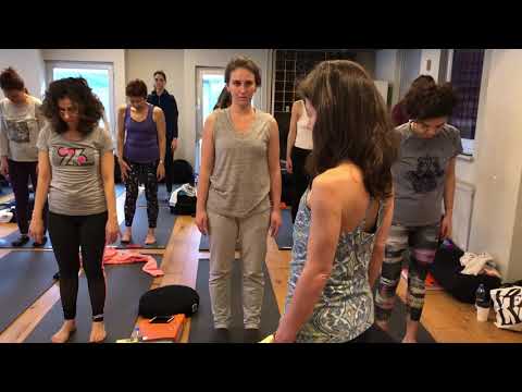 Tadasana ve Virabhadrasana 1 Adaptasyonu