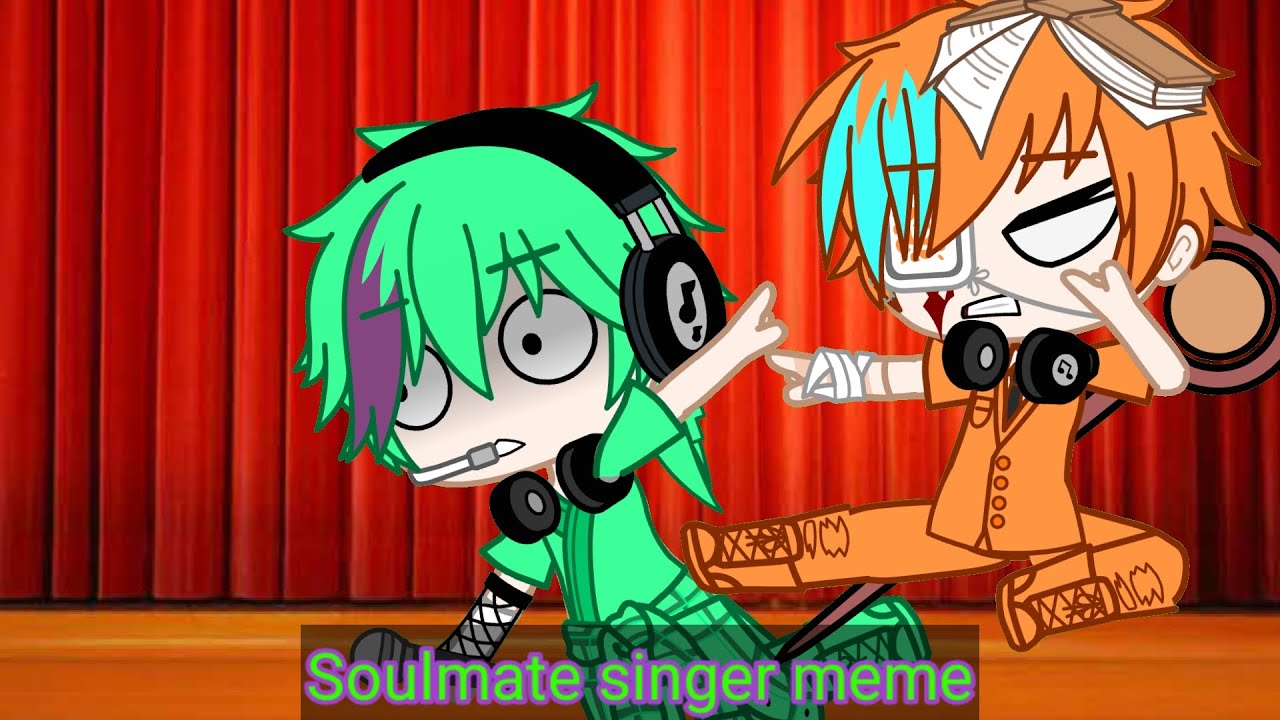 Soulmate singer meme|AvM|⚠Ship:Green and Purple⚠| - YouTube