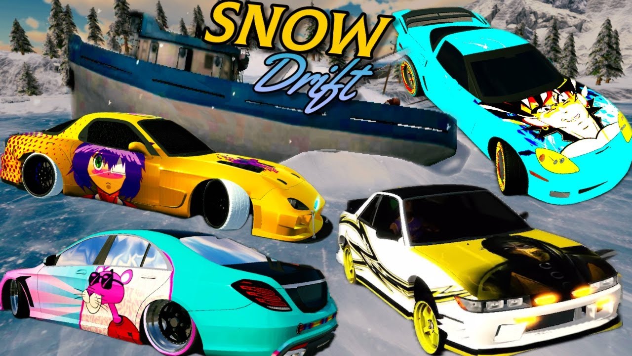Frozen Flex! 🌨️ Snow Drift with Custom Wraps – Car Parking Multiplayer - YouTube