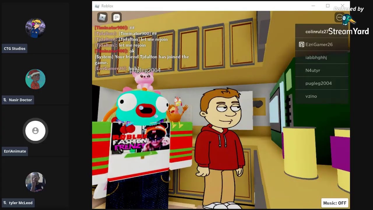 Playing GoAnimate Roblox RP - YouTube