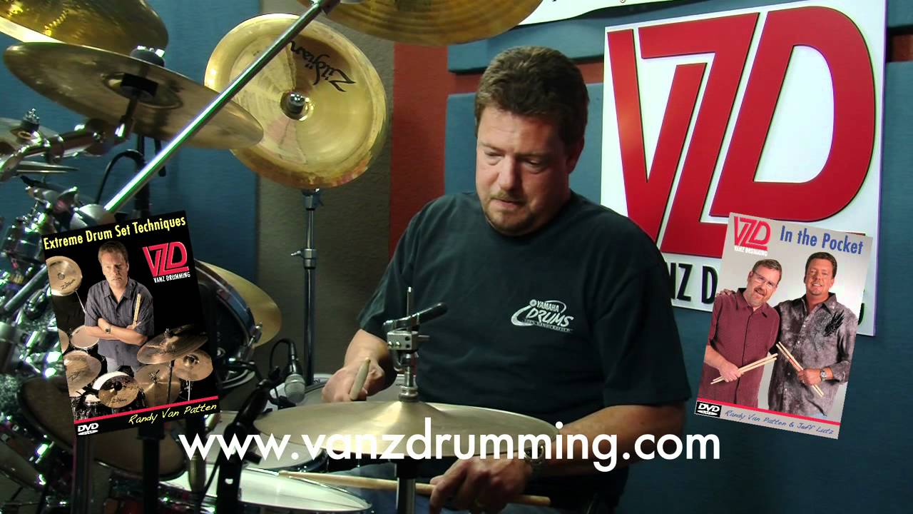How to Play Drums - Hi-Hat Funky Fill - Vanz Drumming - YouTube