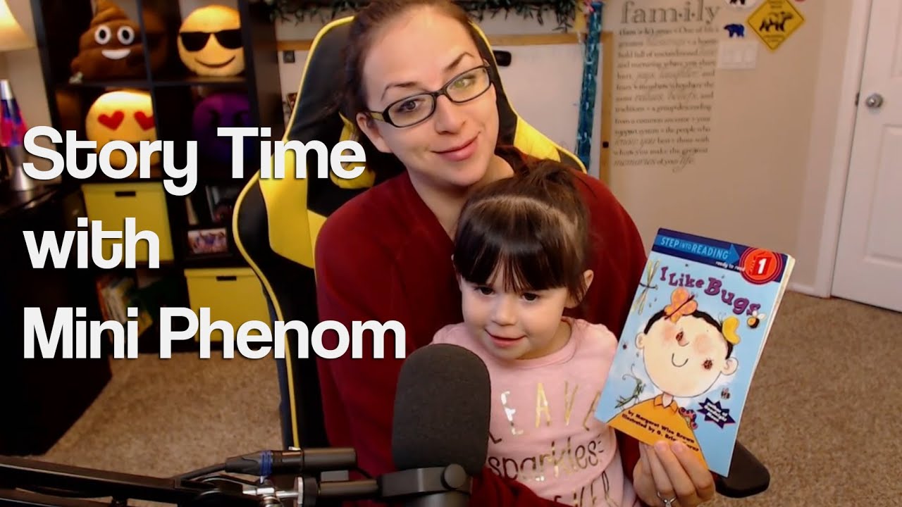 Story Time with Mini Phenom - I Like Bugs | Pretty Ph3nom - YouTube