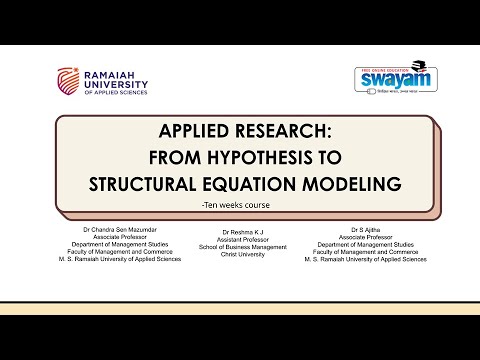 Introduction to Applied Research: From Hypothesis to Structural ...