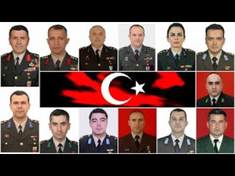 Şehit Tümgeneral Aydoğan Aydın  ve 12 Kahraman Şehit Asker