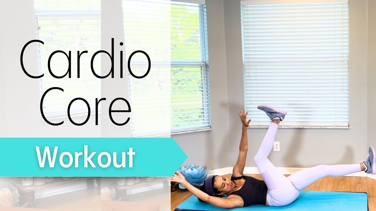 2 in 1 Cardio and Core: No Repeat, No Equipment Home Workout - YouTube