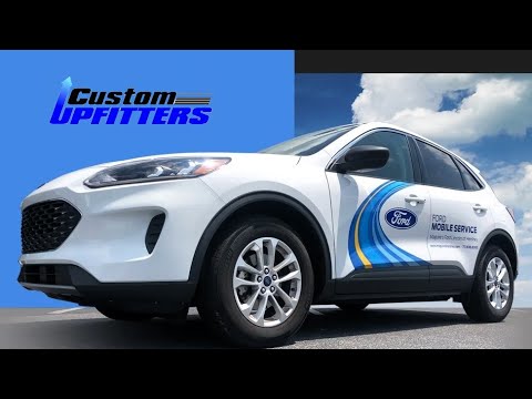 Ford Escape Mobile Service Vehicle Upfit - YouTube