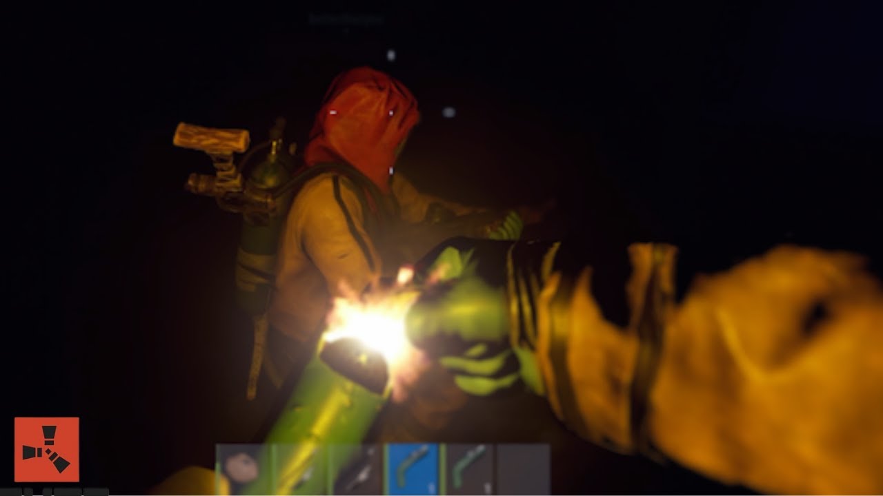 How to be a stinky loser in rust... - YouTube