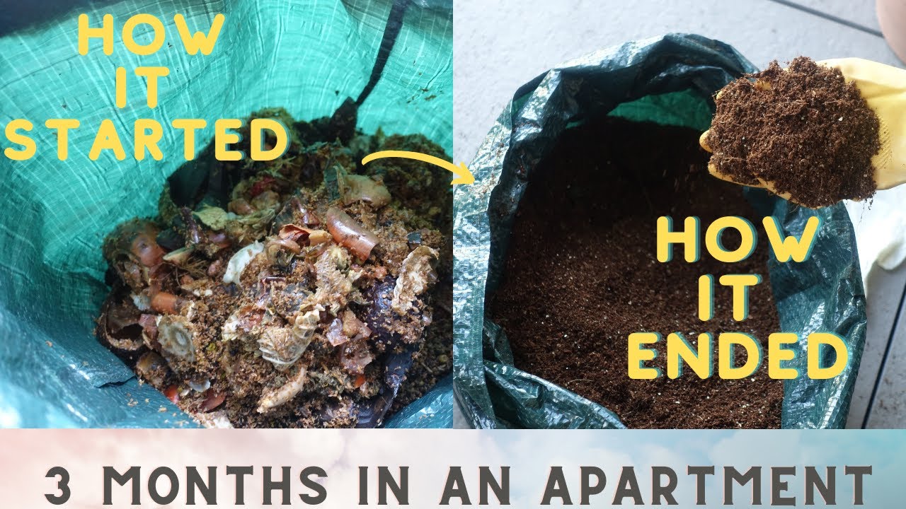 I Turned my Food Scraps into Compost with Japanese Bokashi Method - 3 ...