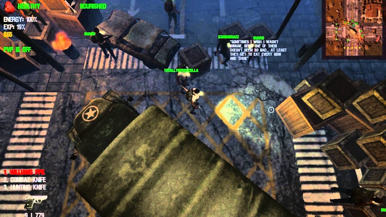 DeadFrontier MMO zombie survival game w/Guests #3 - YouTube