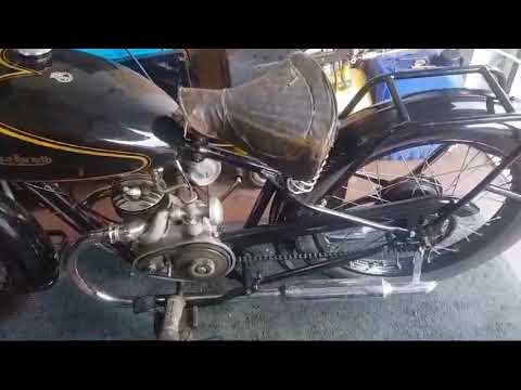 1948 Francis Barnett Merlin FIRST START IN 50 YEARS!! - YouTube