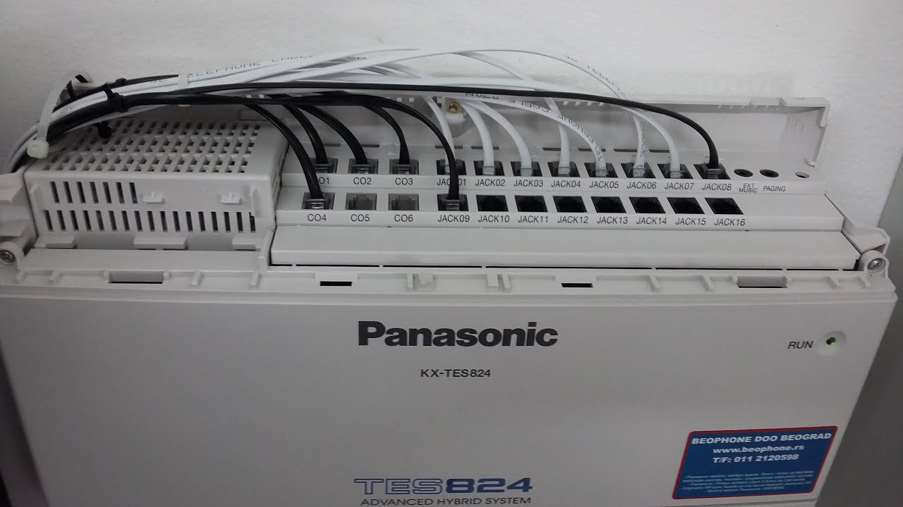 Telefonske centrale Panasonic Panasonic 308 EASA PHONE Servis Panasonic ...