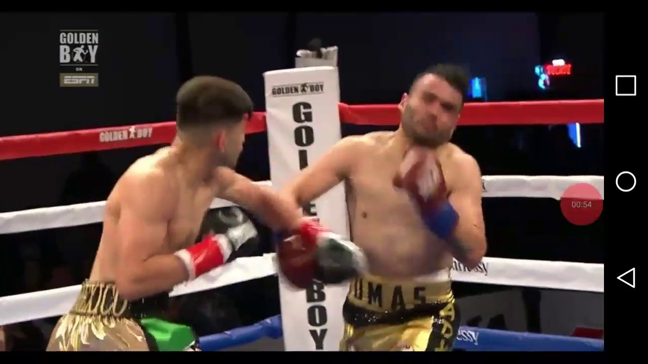 Alexis Rocha Knockout Miguel Dumas in boxing match - YouTube