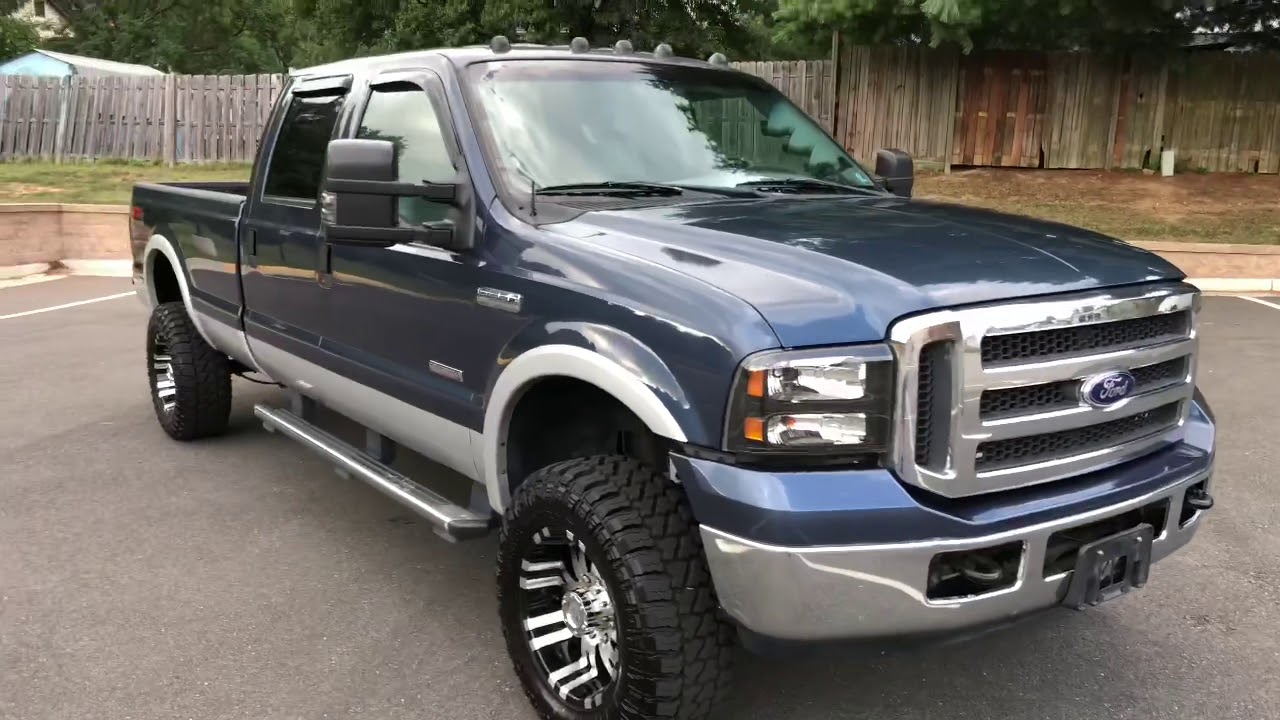 BULLETPROOF 2005 Ford F-350 LARIAT! 😲 Full exhaust! Tuned!!! - YouTube