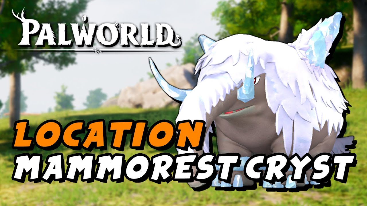 Palworld - Mammorest Cryst Location (Paldeck No. 90b) - YouTube