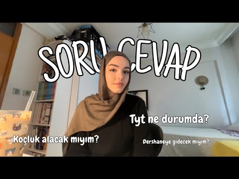 SORU - CEVAP | YKS27 İÇİN YAZ PLANLARIM | DERSHANE? KOÇLUK? 🫣 | Özlem Duru