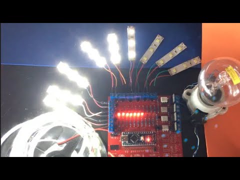 Control 600Vac 4A con Triac , Optoacopladores y Arduino Nano - Domotica ...