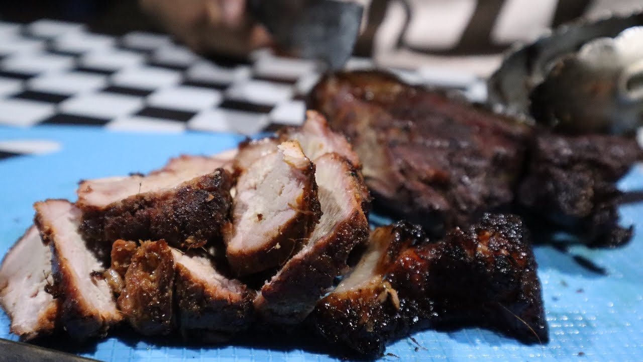 Non-Halal Food - Sinalau Bakas/Jani Panggang [Smoked Wild Boar] - YouTube