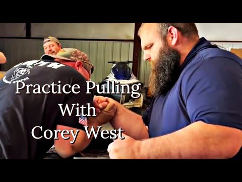 Practice pulling with Corey West #armwrestlingtraining #arkansas - YouTube