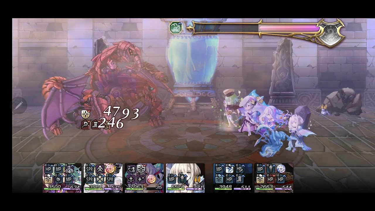 Another Eden - Awakened Amal Gamal Alma Party (4 turns, no AF) - YouTube