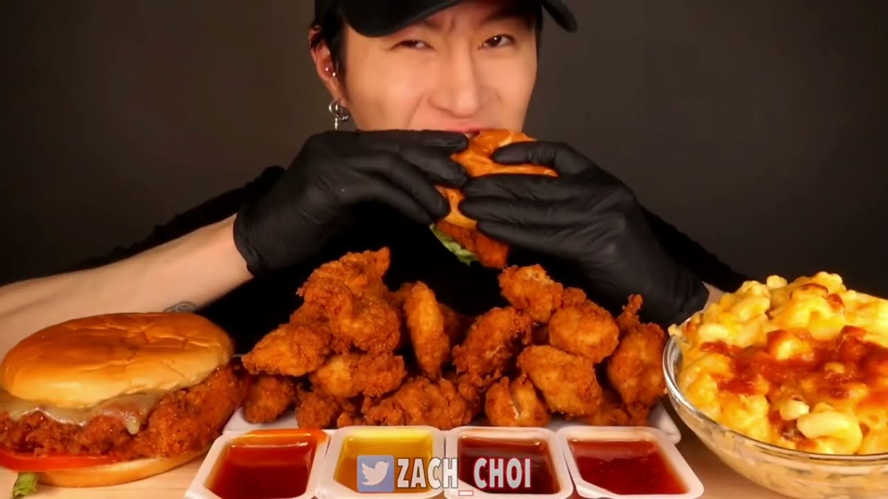 Zach Choi - Chicken Tenders & Spicy Chicken Sandwich & Mac N Cheese ...
