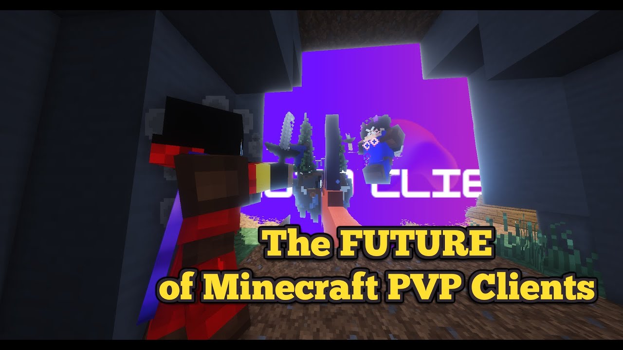 Trying the NEW Minecraft PVP Client (Pluto Client) - YouTube