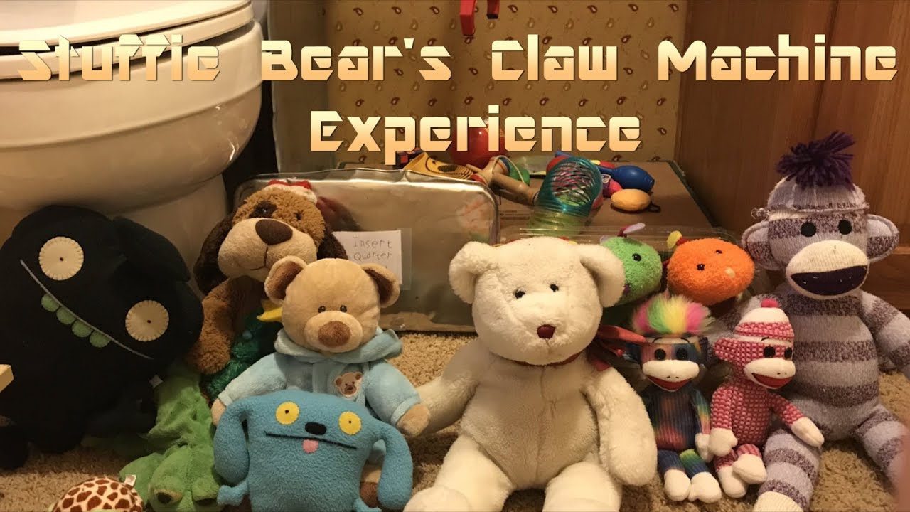 Stuffie Bear's Claw Machine Experience - YouTube