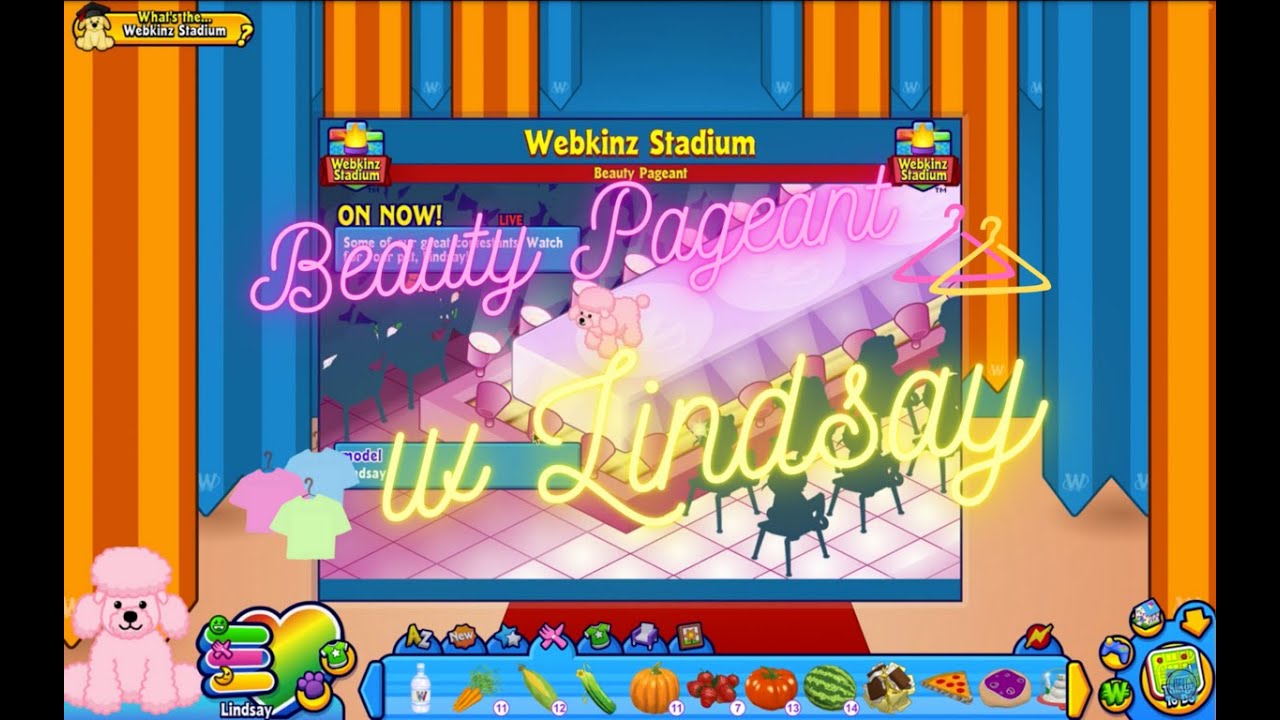 Beauty Pageant with Lindsay! | Webkinz - YouTube