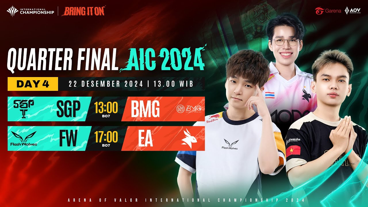 Playoff AIC 2024 Day 4 | Garena AOV Indonesia - YouTube