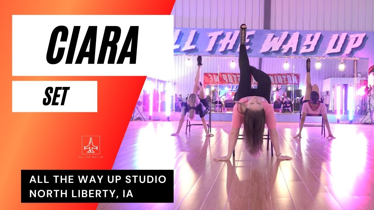 "CIARA - SET" Chair Choreo - All The Way Up Dance Studio Iowa - YouTube