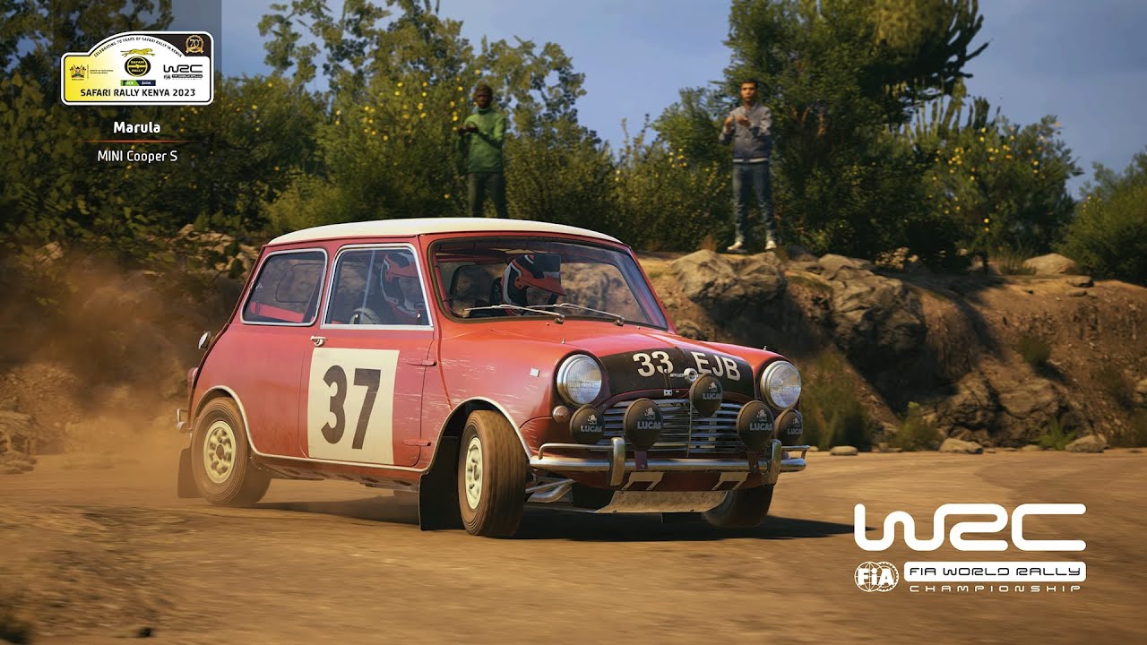 EA WRC - Rally Safari Stage 4 "Marula" 5,5km - 1964 Mini Cooper S - YouTube