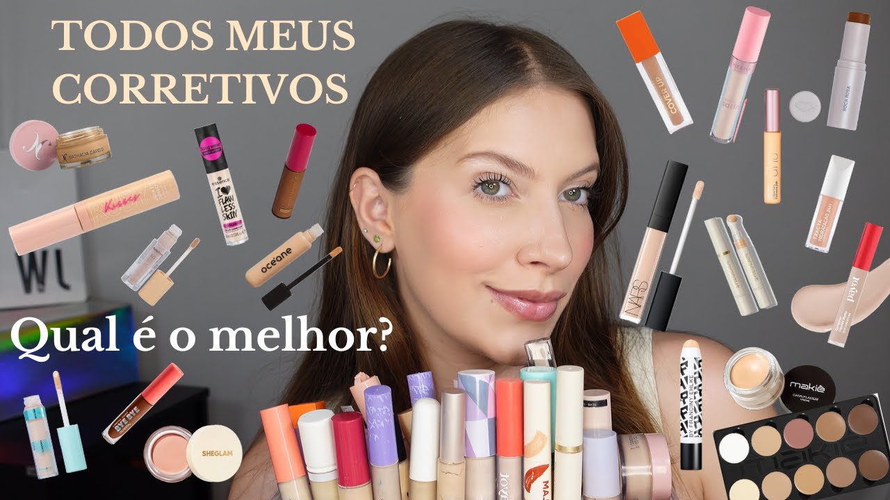 TODOS MEUS CORRETIVOS NACIONAIS | Qual corretivo comprar? Qual é o ...