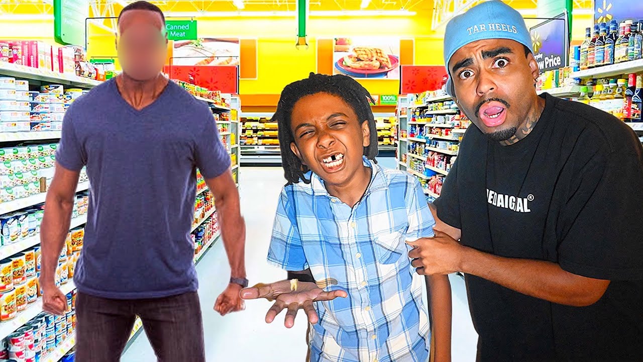 Somebody KNOCKED My Brother Teeth Out At The Store! - YouTube