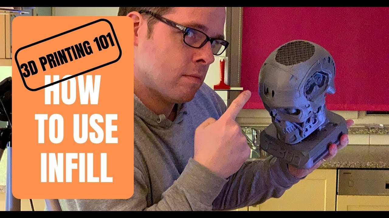 How to use infill for 3D printing? - YouTube