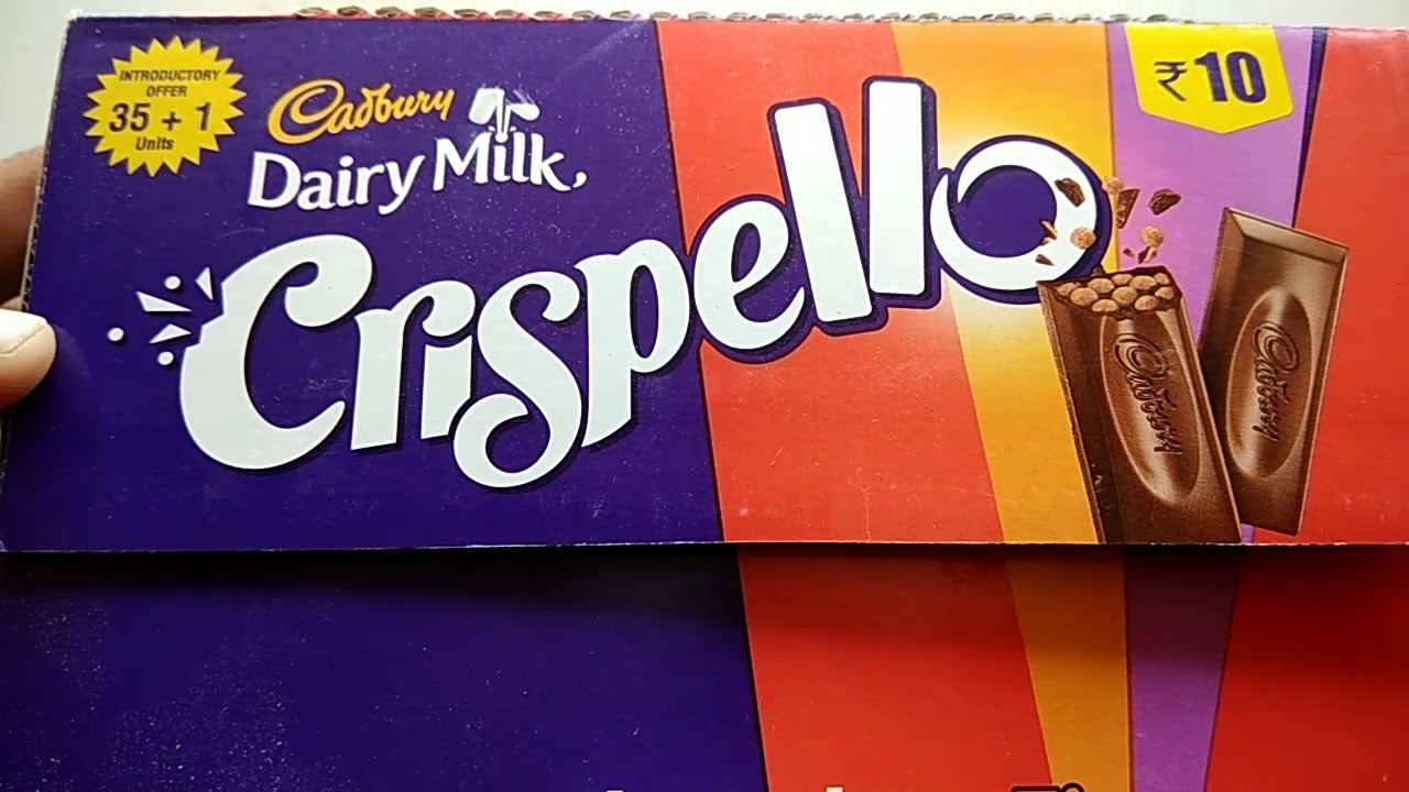 Cadbary Dairy milk crispello chocolates family pack - YouTube
