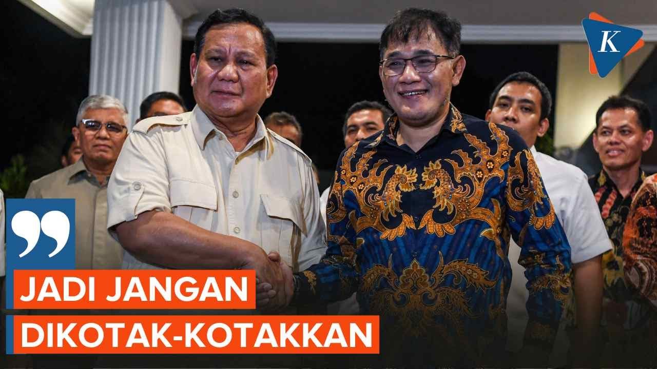 Prabowo Bela Budiman Sudjatmiko Saat Dicecar Manuver Gabung Gerindra ...
