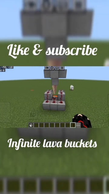 🔥 Infinite Lava Farm in Minecraft! 😱 Noob Se Pro! #minecraftshorts # ...