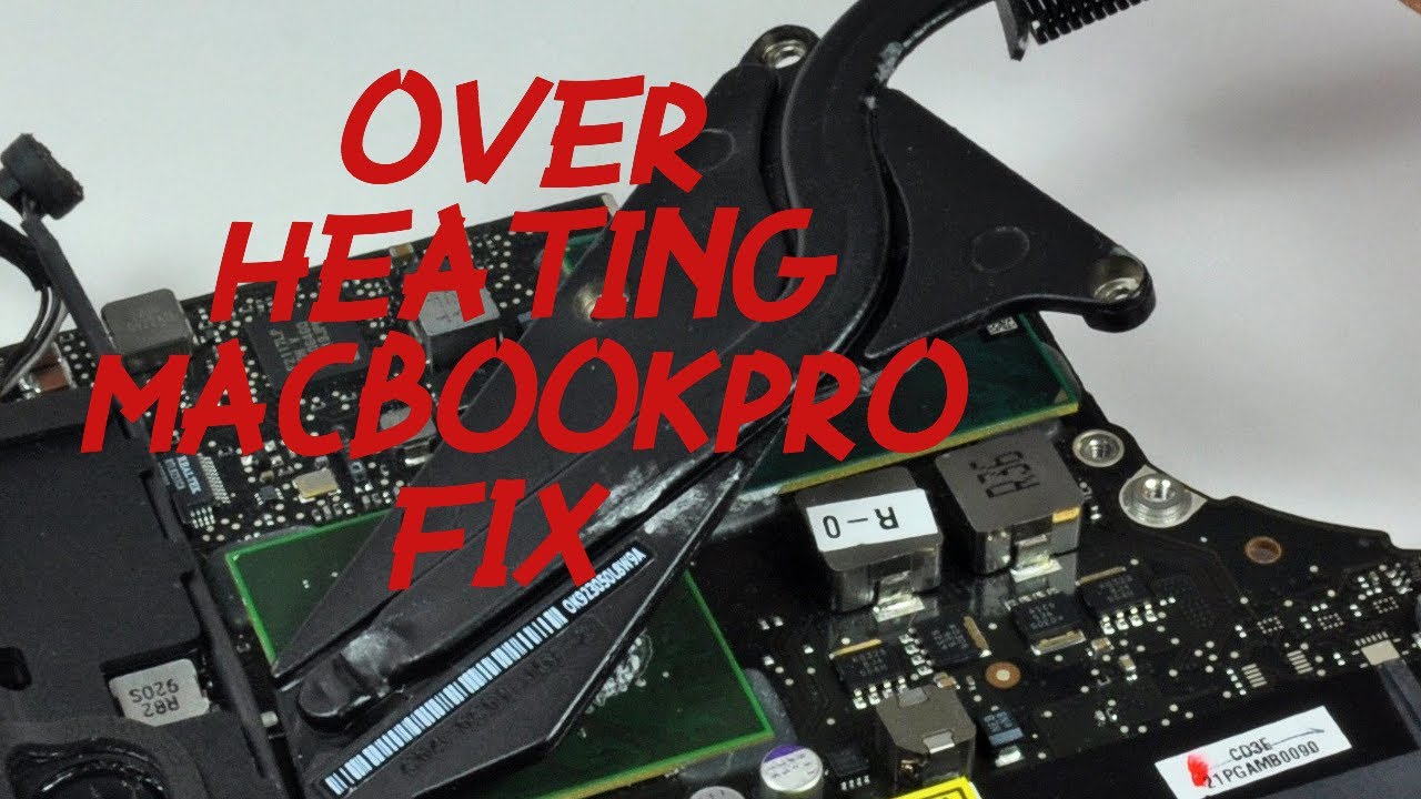 How To Fix A Over Heating MacBook Pro Mid 2009 - YouTube