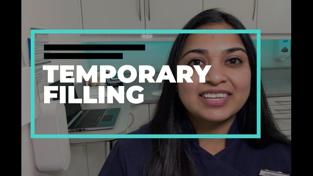 Using toofypegs temporary filling during lockdown - YouTube