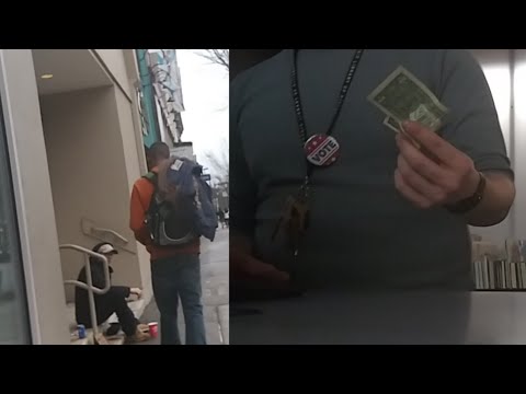 GIVING MONEY TO STRANGERS - YouTube