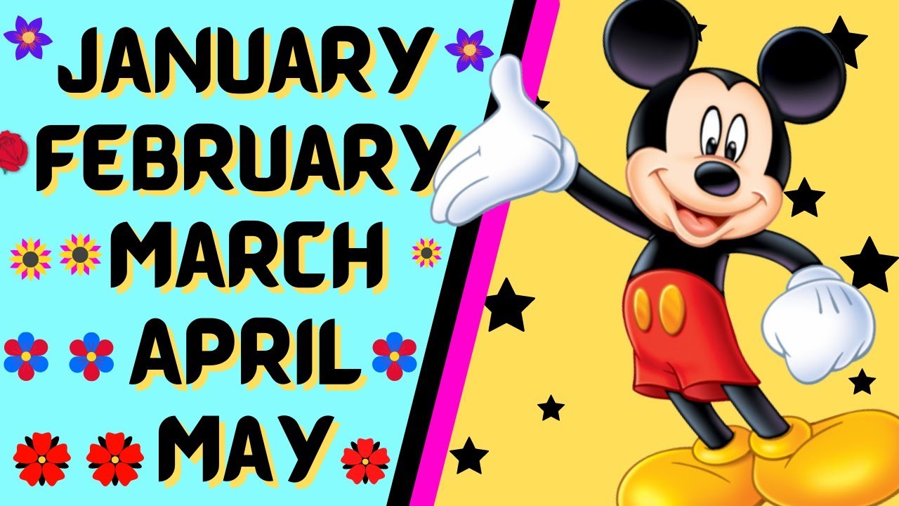 January February | January February for kids | Months name | Mahina ka ...