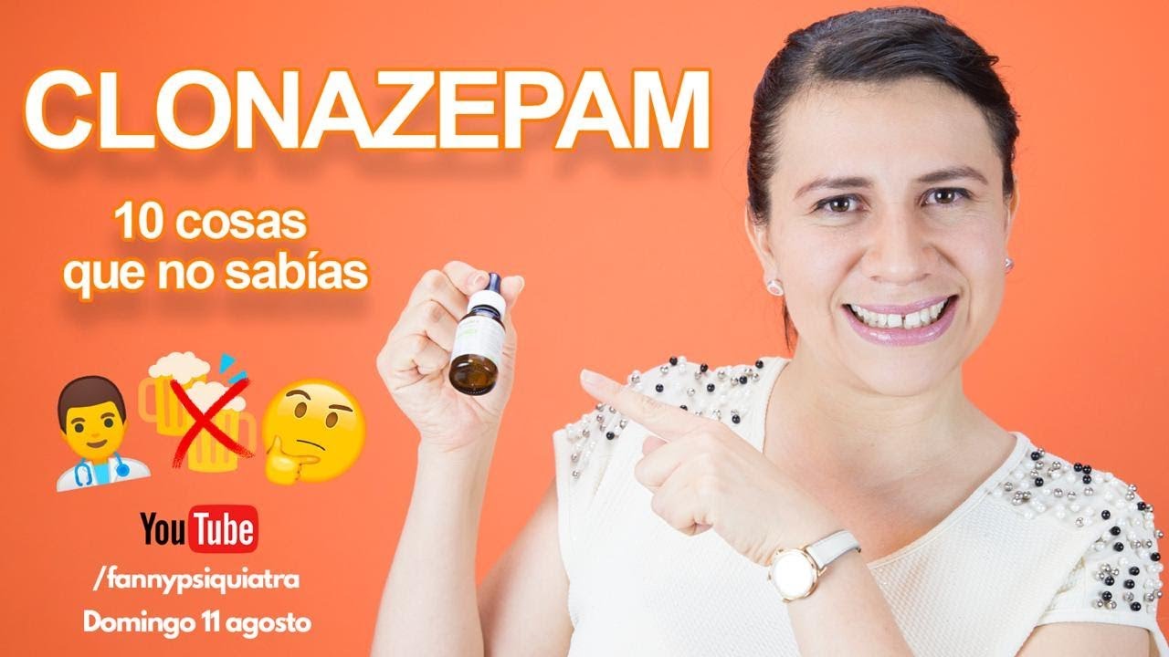 Clonazepam 10 cosas que no sabías de esta benzodiacepina. Fanny ...