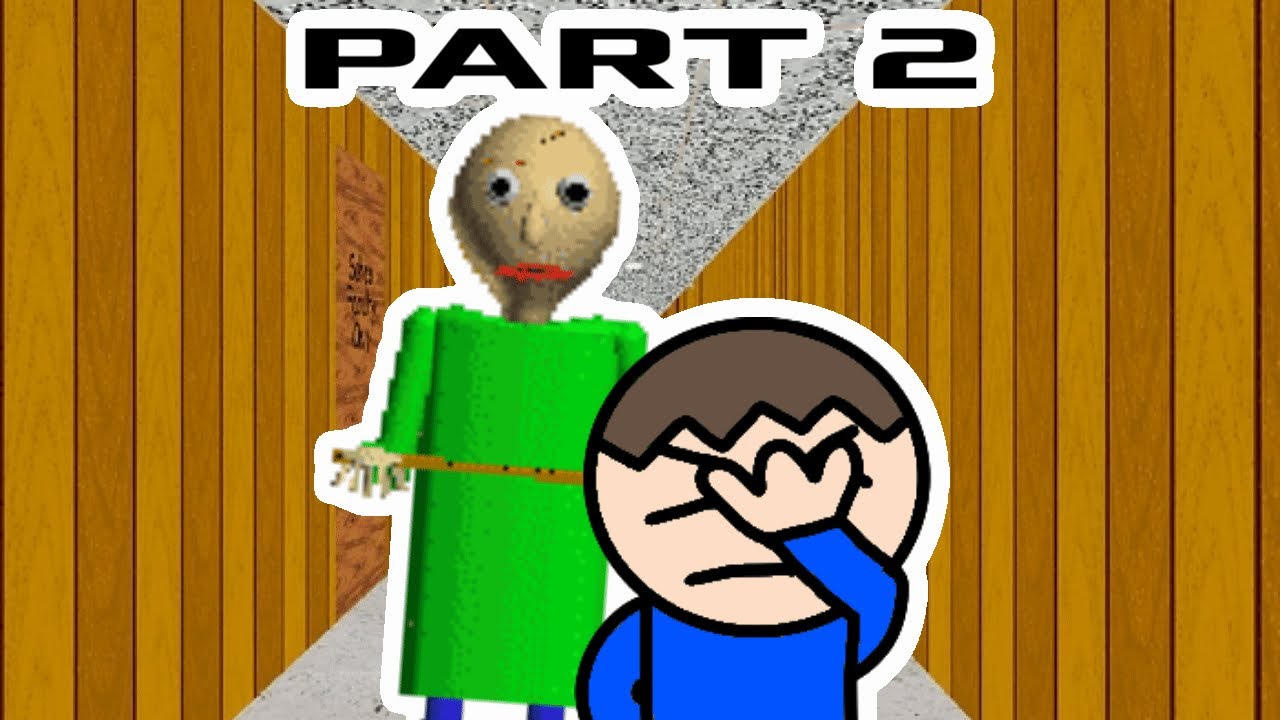 Baldi's Basics Plus Part 2 - Baldi is a monster! DON'T trust him! - YouTube